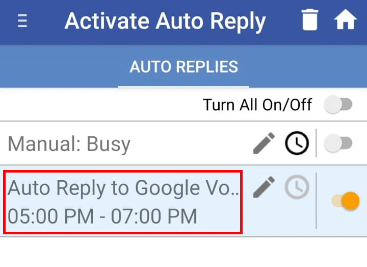 How to Setup Google Voice Auto Reply for Google Voice Number