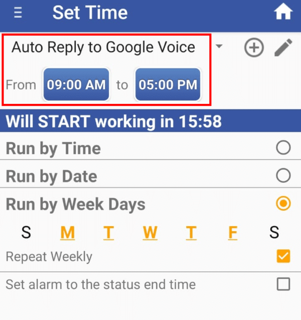 How to Setup Google Voice Auto Reply for Google Voice Number